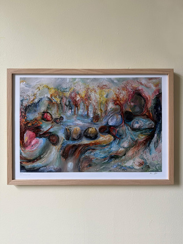 Styx Hand-Signed Fine Art Giclee Print by Allie Sutherland