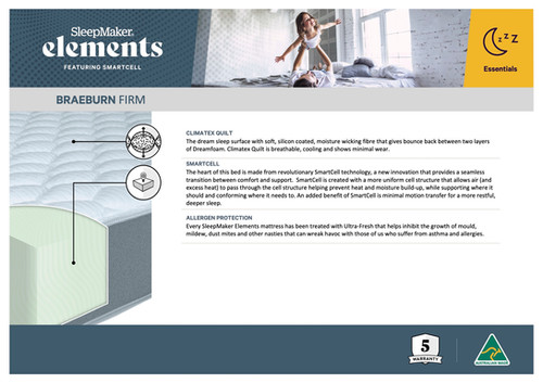 SleepMaker Braeburn | Woodmans Furniture