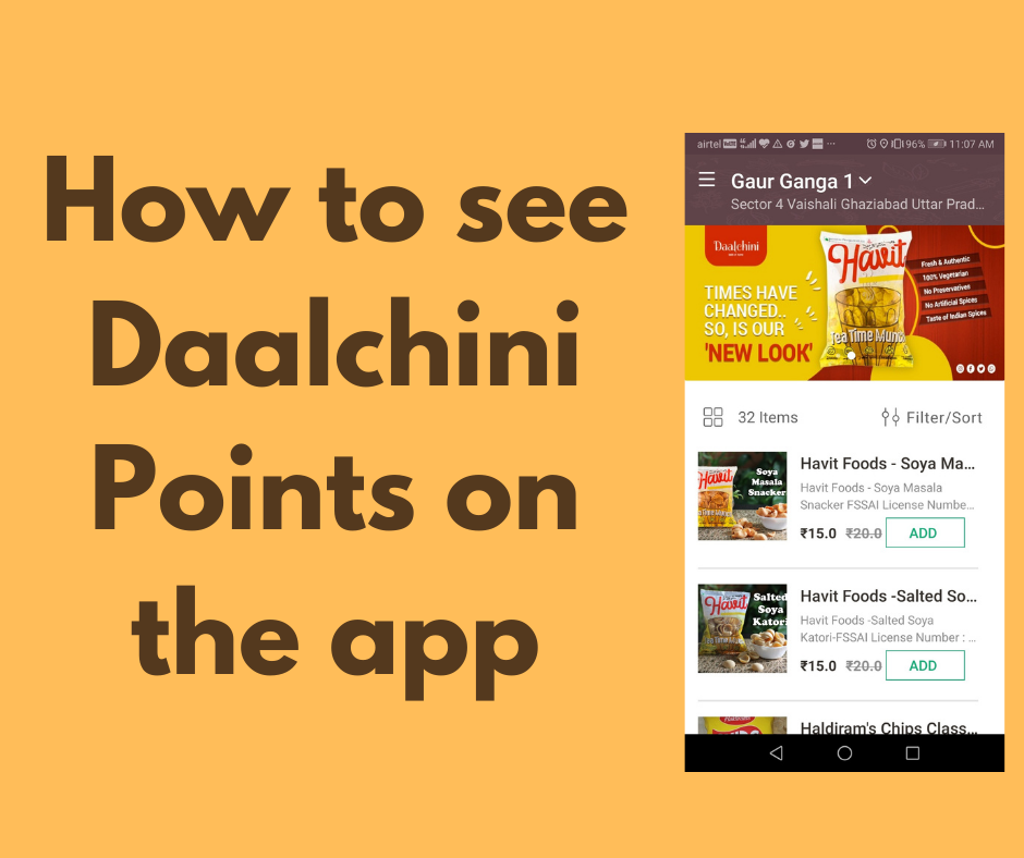 How to see Daalchini Points on the app? - Daalchini Blog - Smart ...