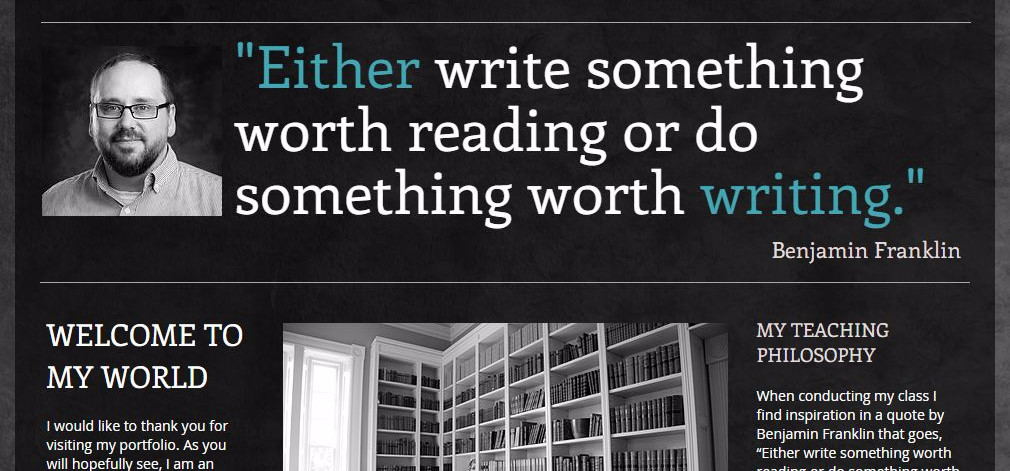 Richard Ward's Professional Portfolio