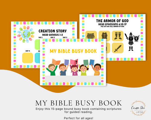 My Bible Busy book | Coram Deo Ministries