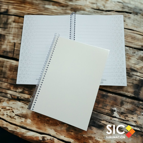 Cuaderno anillado A5 Rayado de 50 hojas | Sic Sublimación
