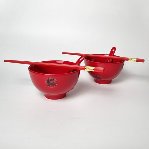 Chines Bowl Set (shuangxi design) | Jin Weddings