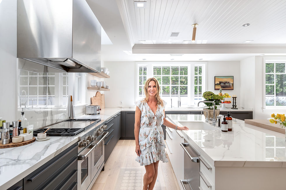 Cape Cod Style Kitchen Remodeling in Newport Beach by Leicht