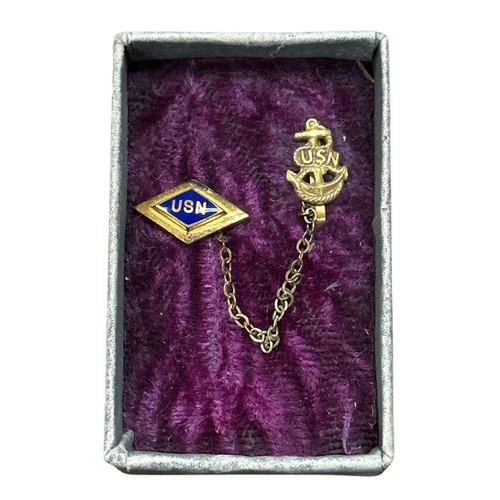 World War II U.S. Navy Sweetheart Pin - A Symbol of Love and Patriotism ...