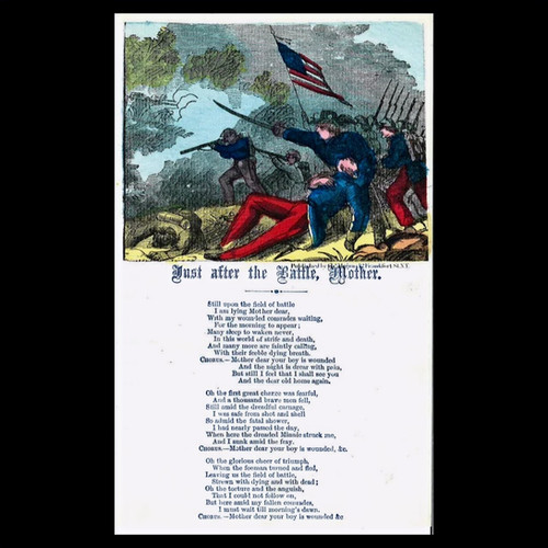 Just After the Battle, Mother - Civil War Poem | Smoky Mountain Relic