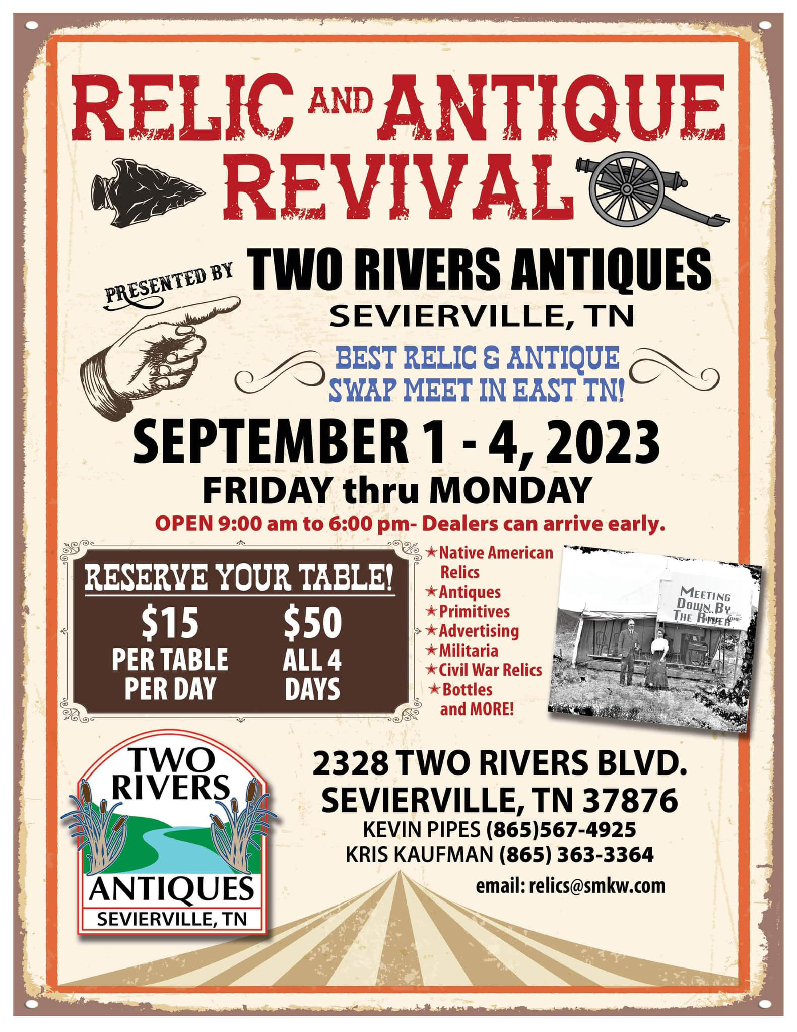 RELIC & ANTIQUE REVIVAL | Smoky Mountain Relic