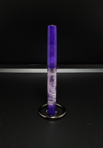 "Purple Vapors" resin Velma Fountain Pen | bonecrusher7studios