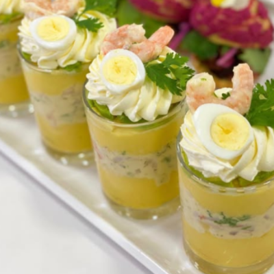 Causitas limeñas de Camarones (6 vasitos) | Chefexpress