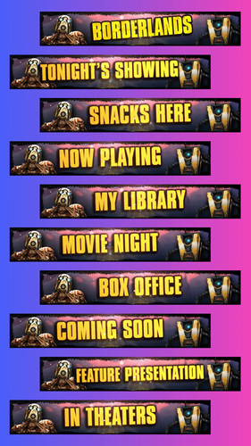 Live Top Banner Borderlands V2 Psycho 2 | Digital Movie Boards