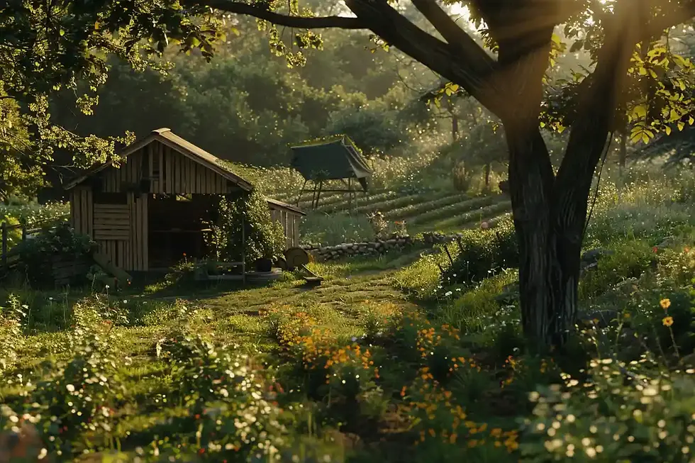 Stacking Space and Time: Maximizing Efficiency in Permaculture