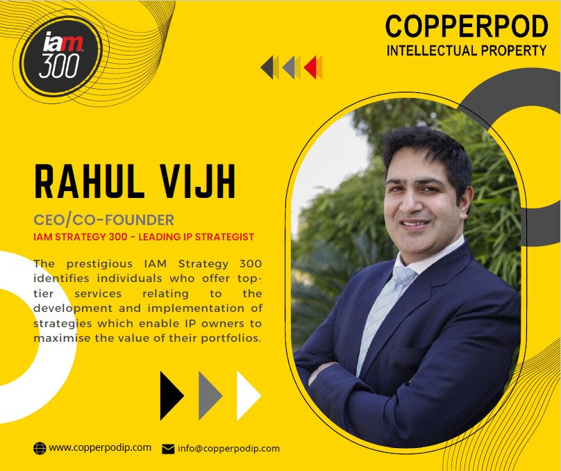 Copperpod IP Recognized by IAM Strategy 300