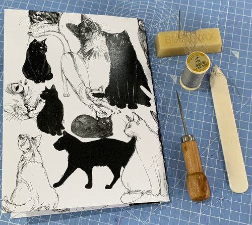 Cat Sketchbook A5 | ruthslaterartist