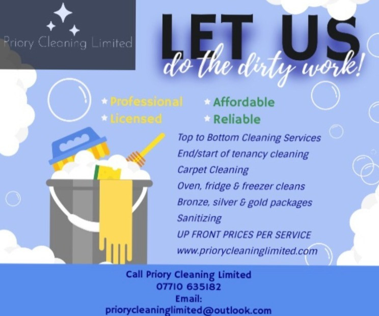 Home | Priory Cleaning Limited