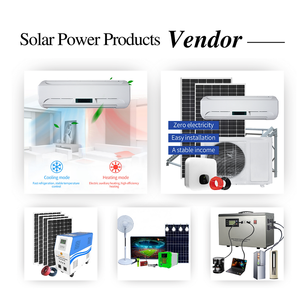 Solar Power Products Vendor List | The Paper Money