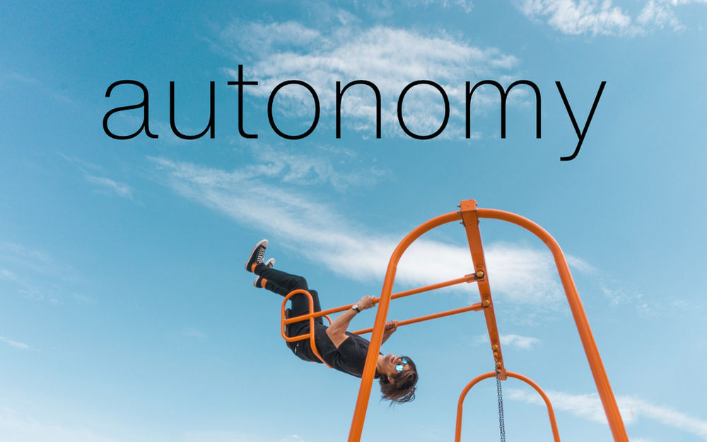 Balancing control versus autonomy