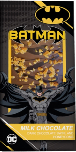 Batman milk chocolate with honeycomb bar | Emilie's Emporium