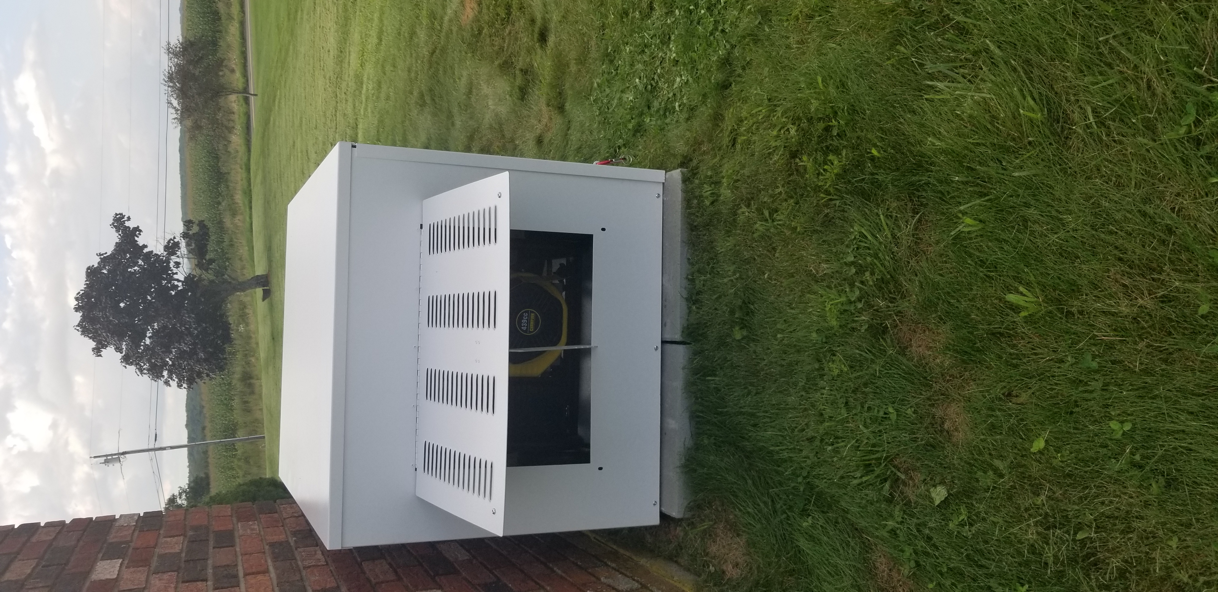 Generator-enclosure | Oxford | Microfab Company LLC.