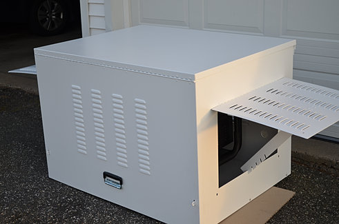 Large Generator Enclosure 1500 KW CAT 3512C Generator Enclosure LEL
