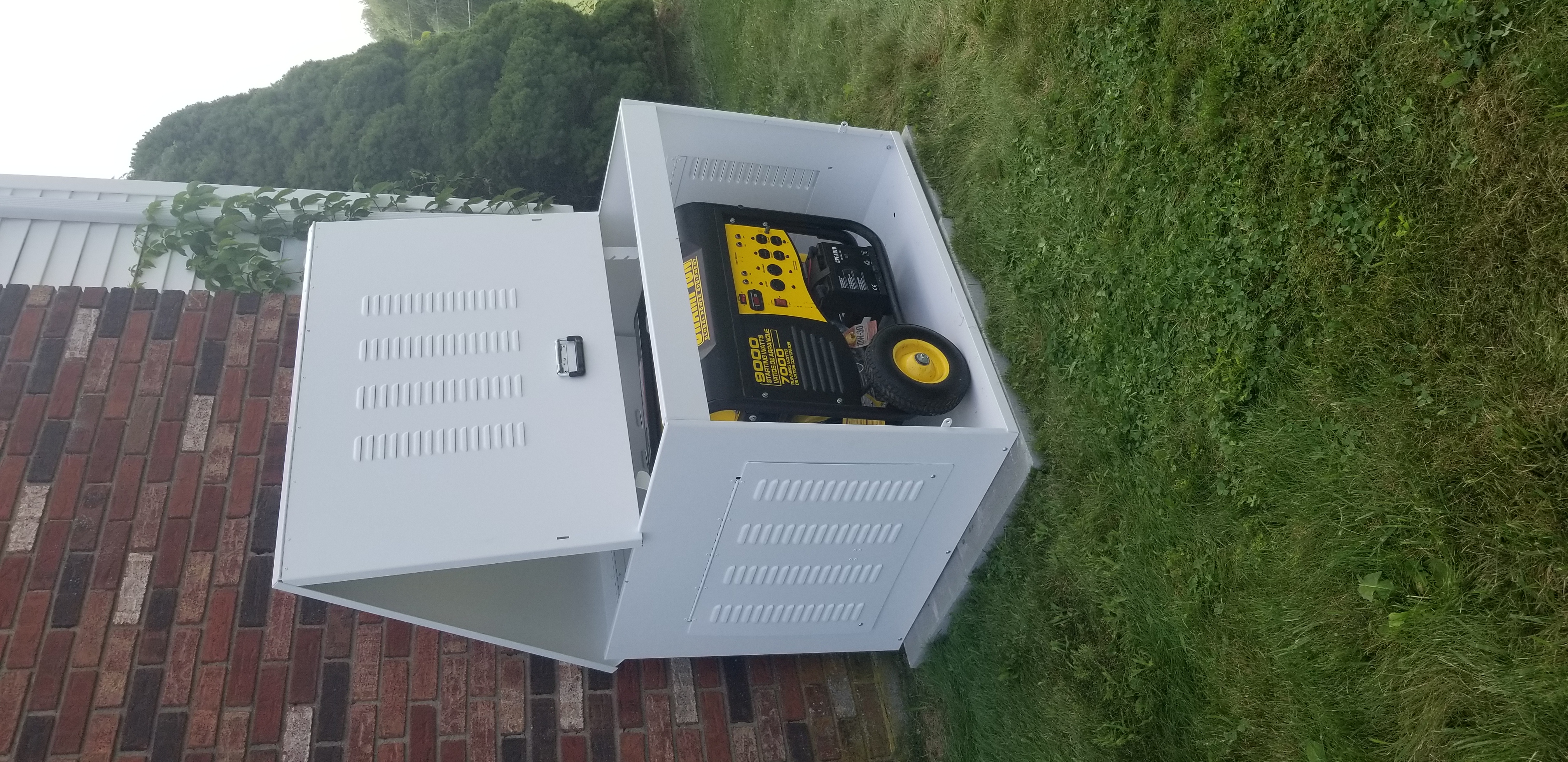 Generator-enclosure | Oxford | Microfab Company LLC.