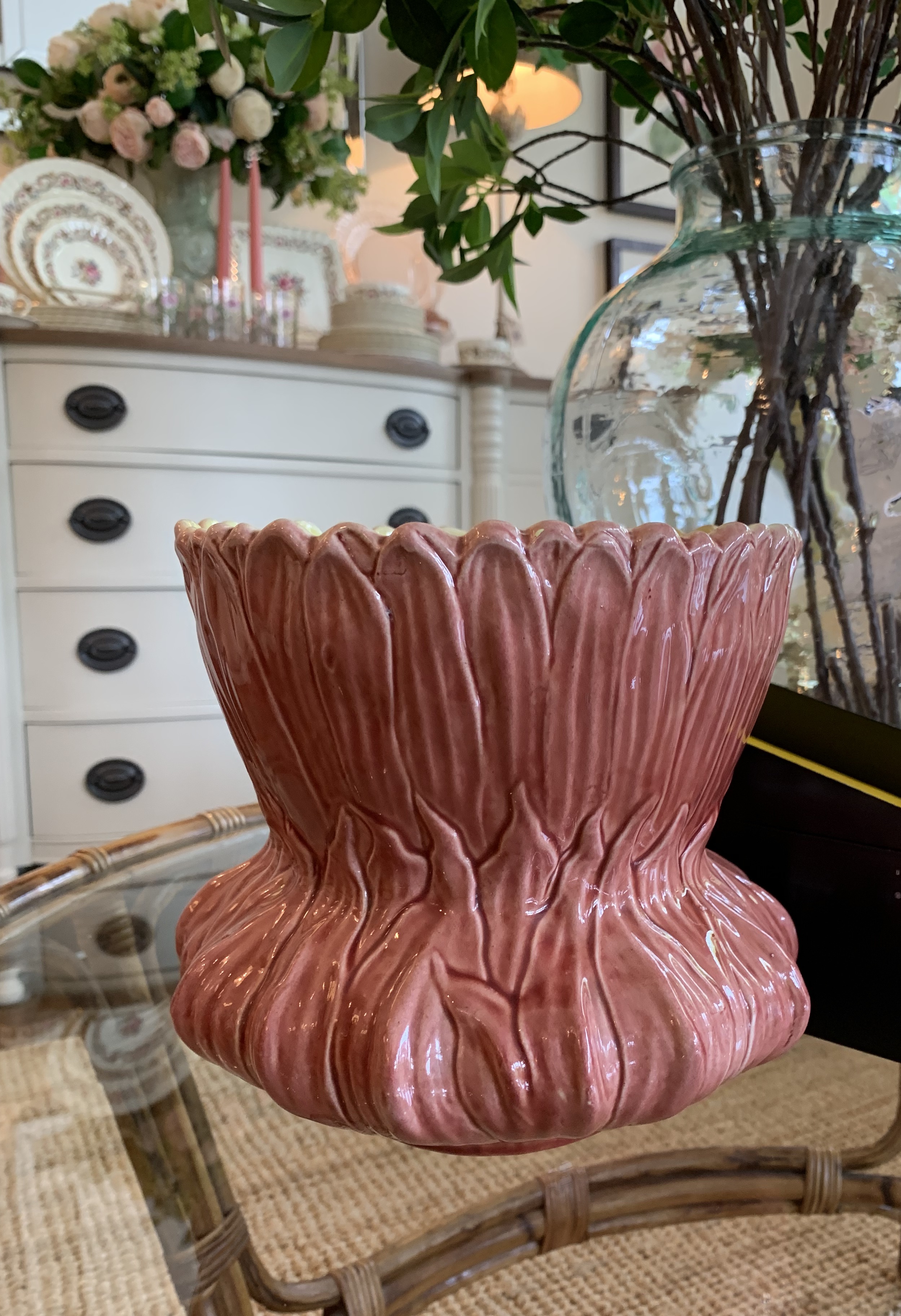 Home Décor Home & Living Vases Flower Vase Bird Vase Mid-Century McCoy ...