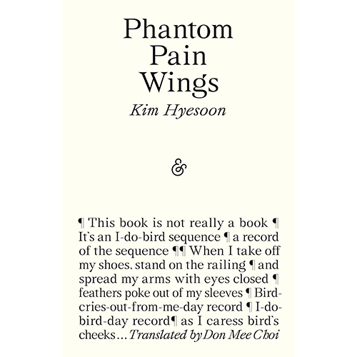 Phantom Pain Wings - Kim Hyesoon | Verve Poetry Booksho