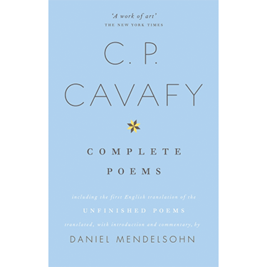 Complete Poems - CP Cavafy | Verve Poetry Booksho