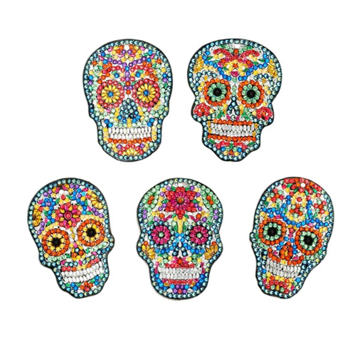 Sugar Skull Decorations Diamond Painting Kit - Diamond Wolf Designs