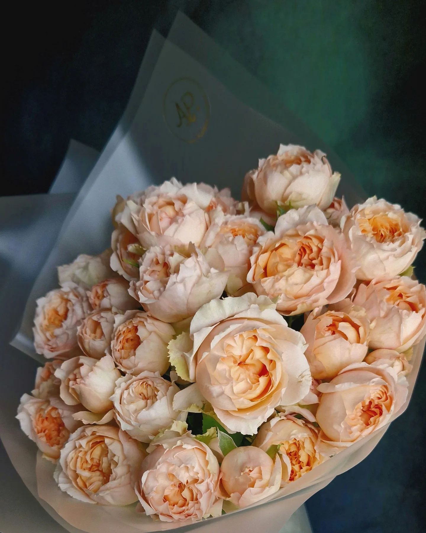 'Garden rose' Bouquet | AP Flowerstudio