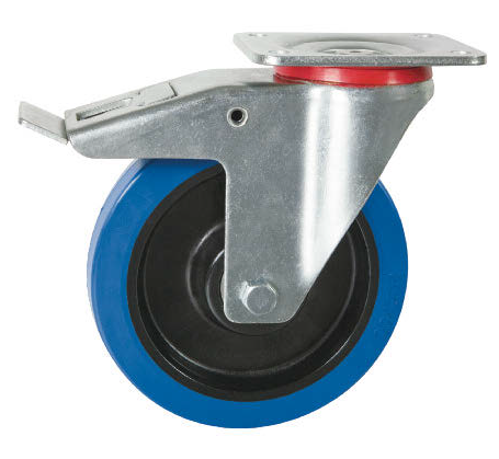 Elastic rubber tyre - Blue Nylon | Belfast | Castormart Ltd