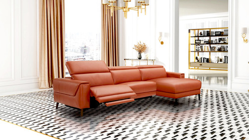 KH5083百分之百義大利全牛皮L型電動功能沙發 | 大都會國際家具館｜家具店、連鎖家具賣場