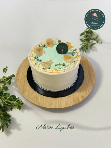 Melon Lychee Cake | Handcrafted Cake Singapore | Et Bonheur