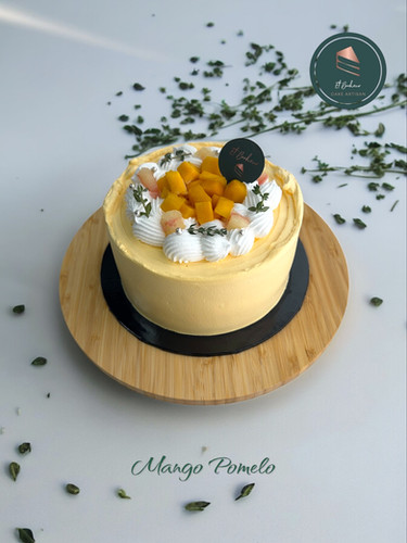 Mango Pomelo Cake | Handcrafted Cake Singapore | Et Bonheur