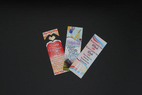 Small Bookmarks: 2 3/8" X 8 1/2" | Pat & Max Ltd.