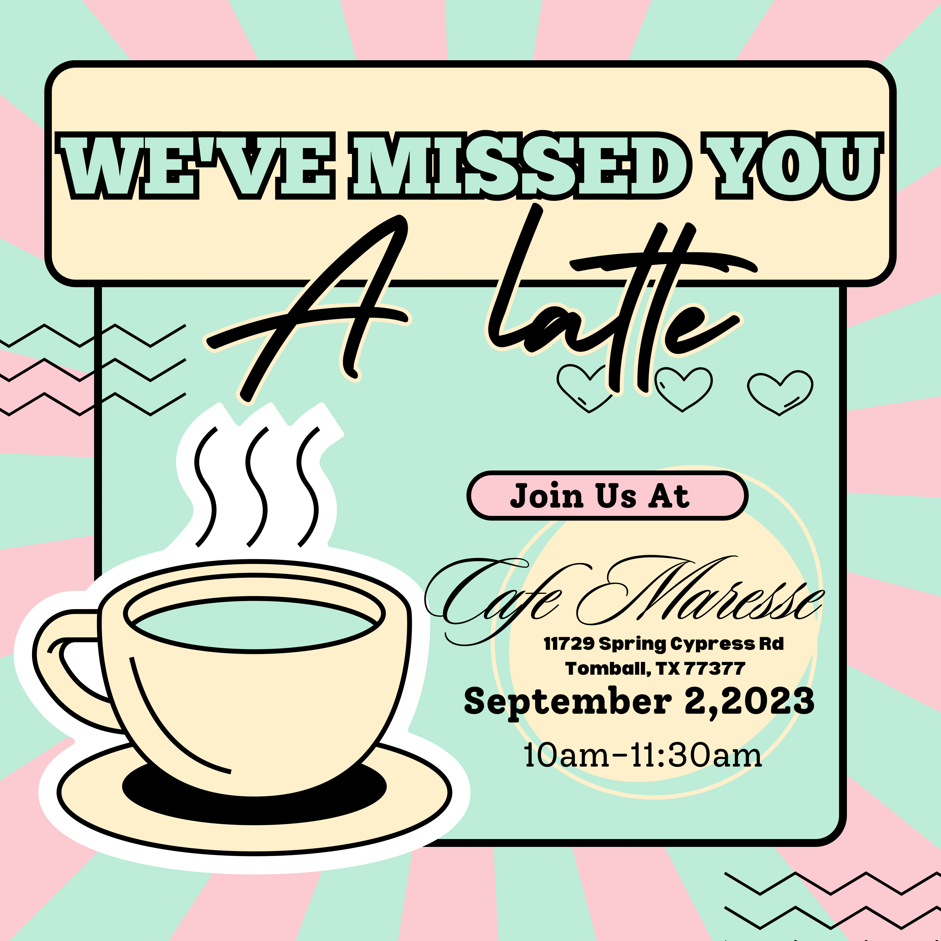We've Missed You a Latte! | Be A Teacher Club- U