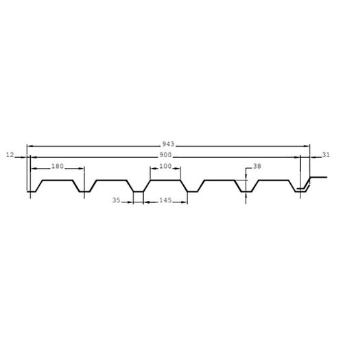 CMP 900/38 Crest Face | Eaves Fillers