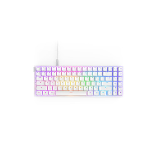 NZXT FUNCTION2 MINITKL RGB Mechanical Keyboard - White | Altech Computer System (HK) Limited