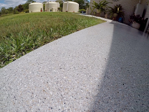 The Garage Floor Co - Natural Stone Epoxy Flooring