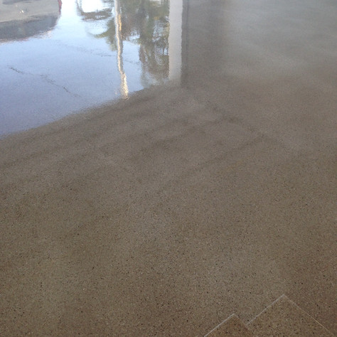 The Garage Floor Co - Natural Stone Epoxy Flooring