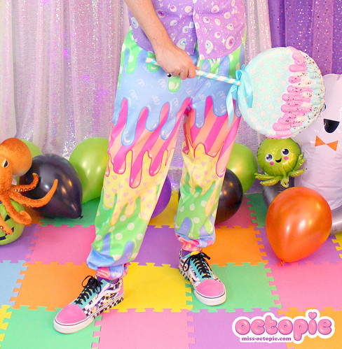 "Fashion Monster" Drippy Jogger Sweatpants | octopie