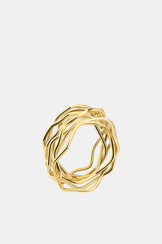 MUSELET RING gold | MOTRYCH STUDIO