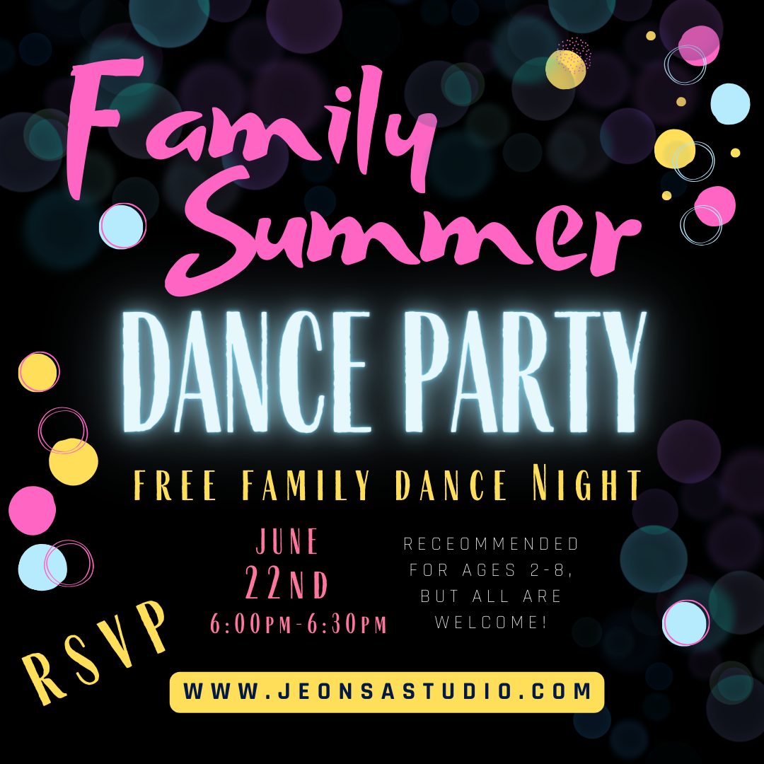Family Summer Dance Party! | Jeonsa Studio