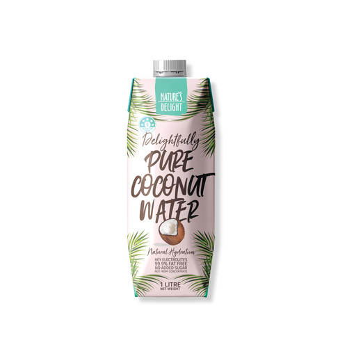 DELIGHTFULLY PURE COCONUT WATER 1L | Natures Delight