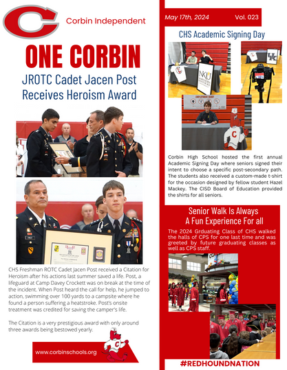 Home | Corbin Schools