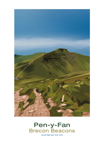 Pen-y-Fan | Peak View Art | Art Prints | Brecon Beacons