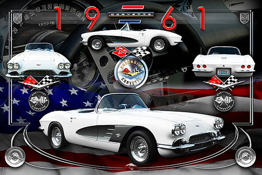 Corvette Show Car Boards - Car Show Displays - Echelon Graphix