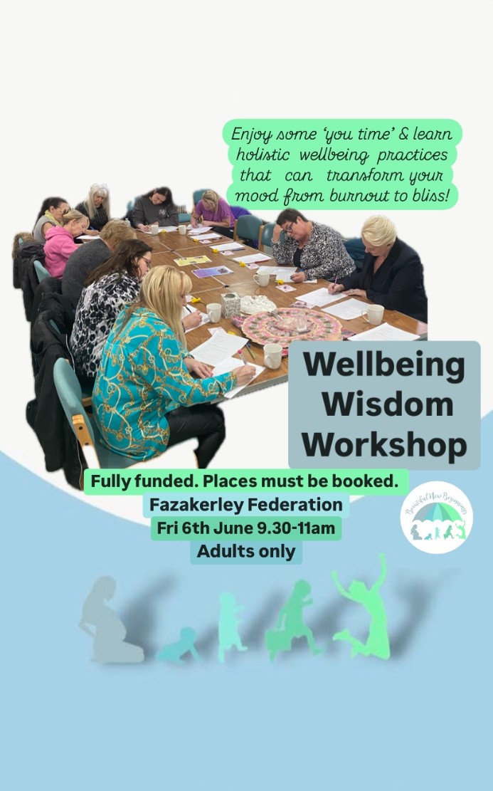 WELLBEING WISDOM WORKSHOP - adults only event | BNB