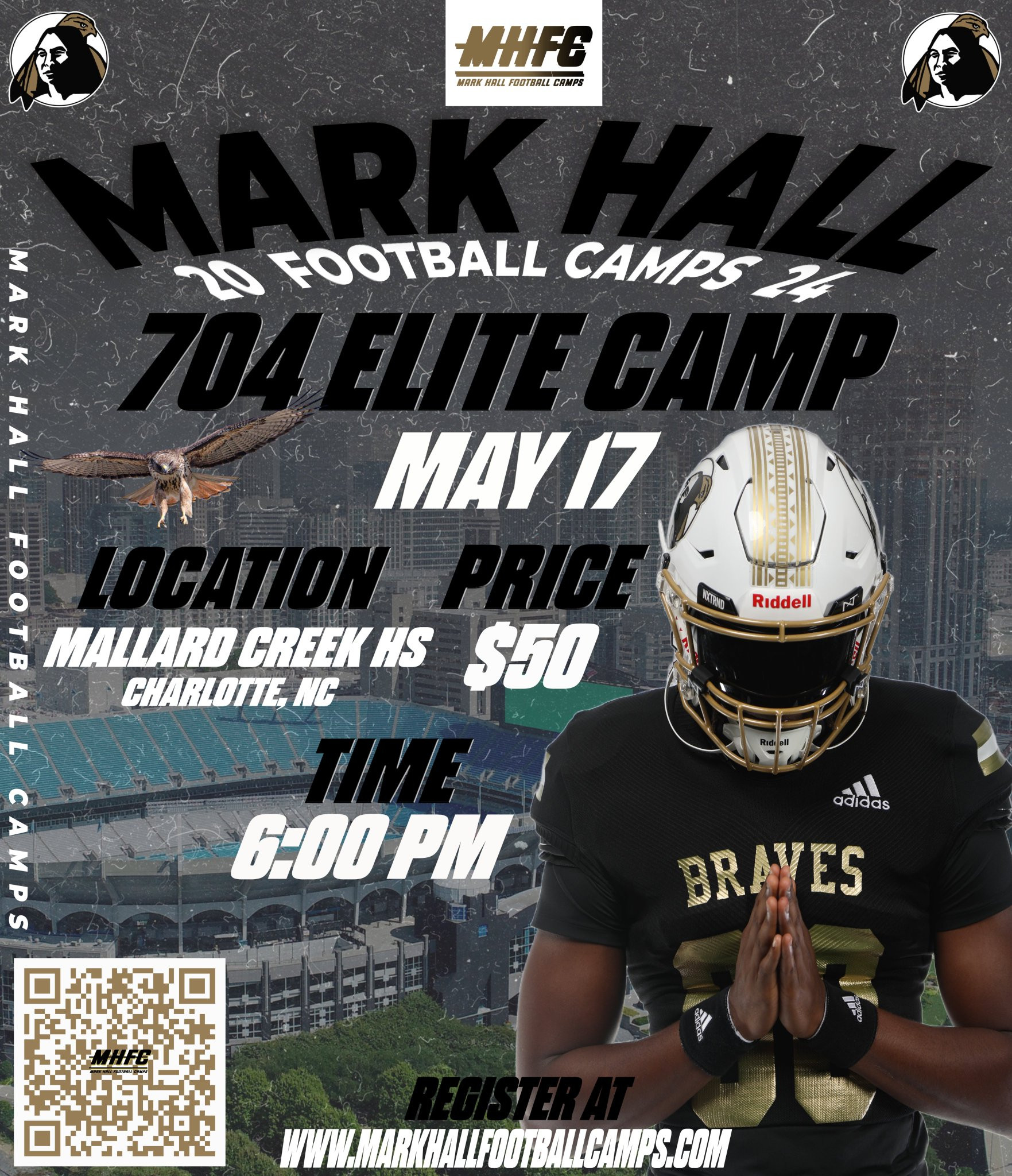 Mark Hall Football Camp: Charlotte Satellite Camp | MHFC