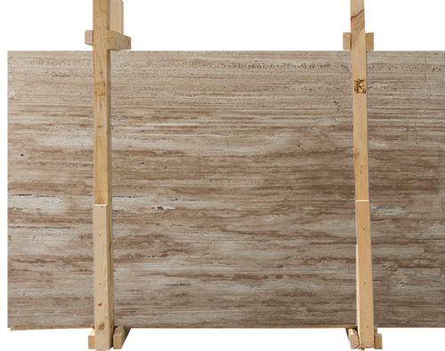 Walnut Travertine Cross & Vein Cut Slabs | Stonevary natural stone supplier