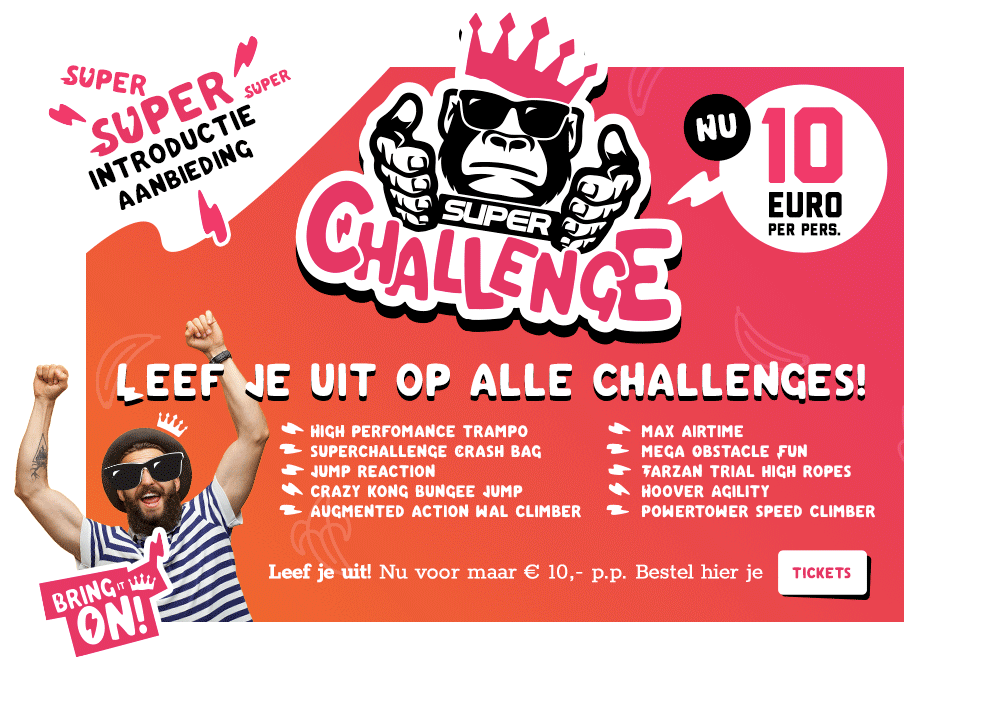Superfun | Amersfoort | Indoor activiteitencentrum | Bedrijfsuitje